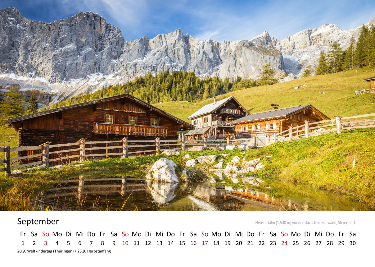 Der Alpen Kalender 2024 | Christian Müringer - Reise- und Naturfotograf
